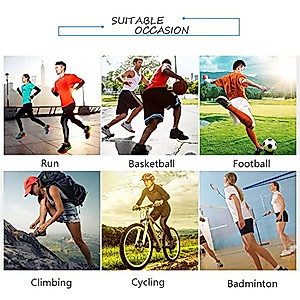 [ 2 pack ] Ankle Support Running, Sports, Daily Wear - Ankle Brace, Achilles Tendonitis Support, Sprained Ankle Supports for Weak Ankles and Joint Pain - Sprained Ankle, Plantar Fasciitis, Achilles Tendonitis, Relieve Swelling of Heel Spurs (Large)