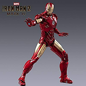 ZT 10th Anniversary 7 Inches Deluxe Collector Iron Man MK4 Action Figures