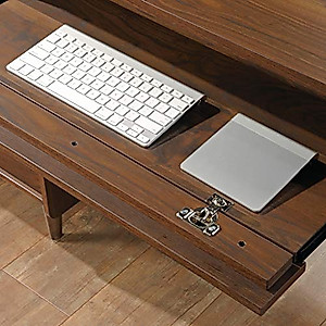 Sauder Clifford Place Executive Desk, Grand Walnut finish