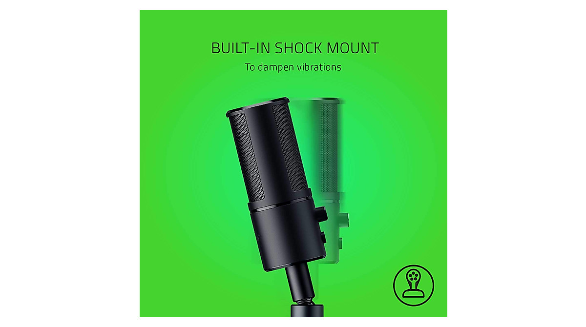 Razer Seiren Emote Microphone - Interactive Streaming Condenser Mic