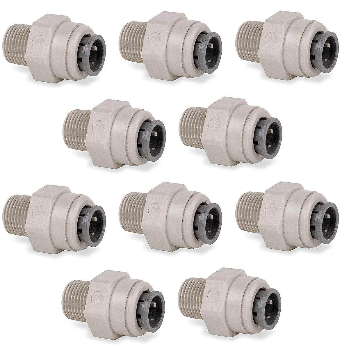 Connector, Male, Pk10