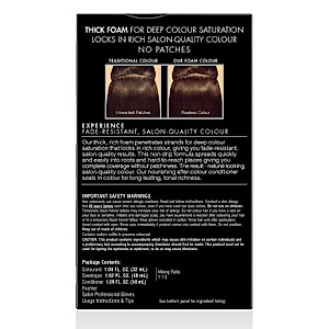 John Frieda Precision Foam Hair Colour, Dark Natural Brown 4N, 2 pk