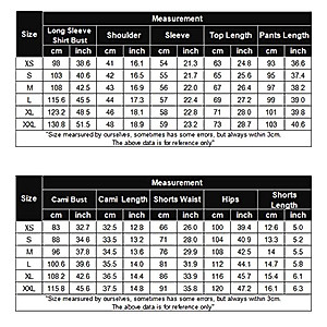 SWOMOG Women's Satin Pajamas 4 Pcs Pajama Set Cami Short Set and Long Sleeve Button Down Pj Sets Champagne