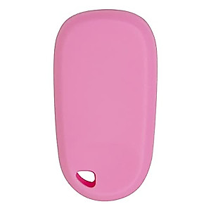 Keyless2Go Replacement for New Silicone Cover Protective Case for Remote Key Fobs with FCC E4EG8D-444H-A - Pink