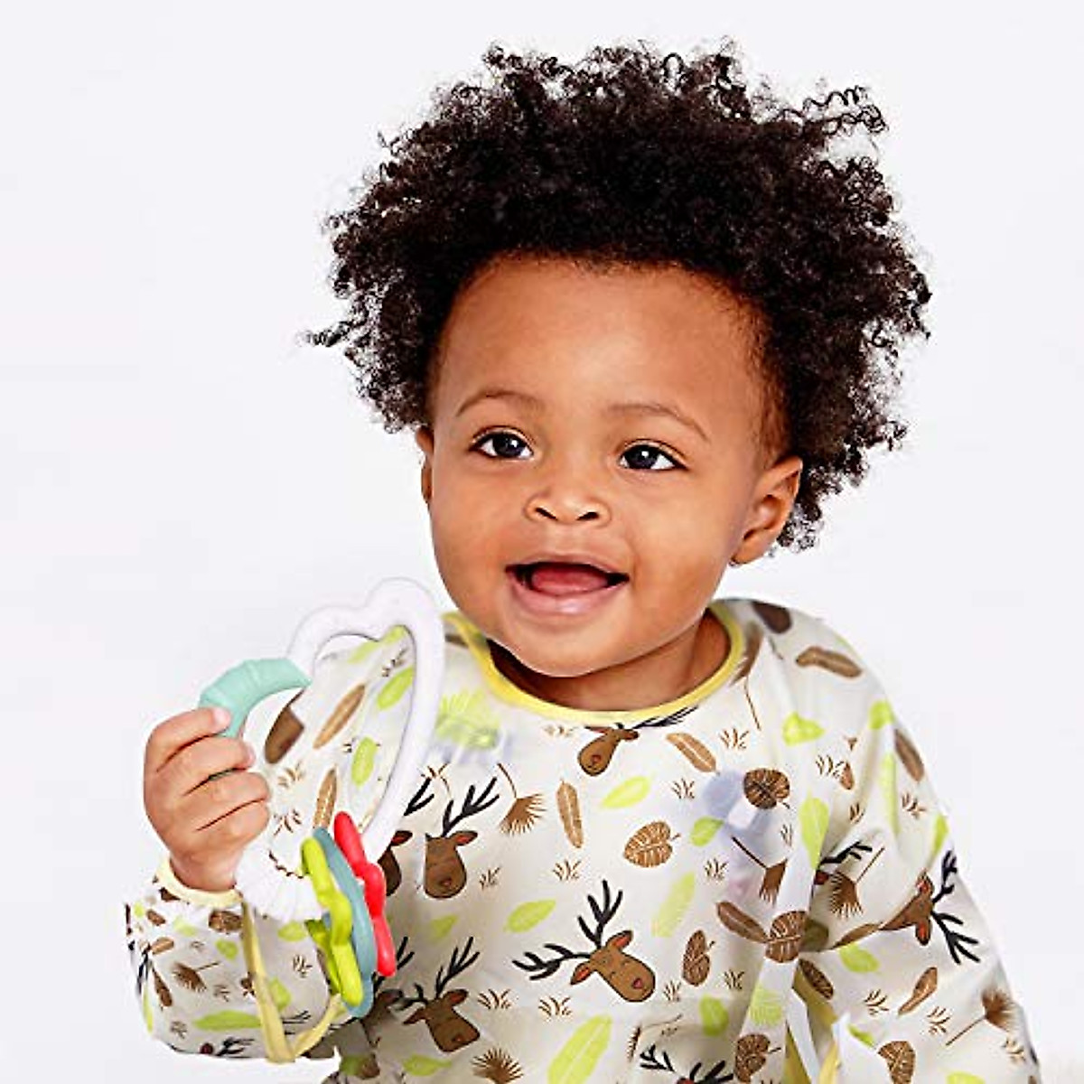 3 Pcs Long Sleeved Bib Set, Baby Toddler Waterproof Bibs with Sleeves, Catcher, Pocket Bundle, Play Smock Apron, 12-24 Months