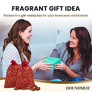 Cedar Sachet Bags, Fully Stuffed Scented Sachets with Hanger Hooks, Perfect for Closets, Drawers, Cars, Gym Bags, or Anyplace That Needs to Smell Better - Cedar Blocks for Clothes Storage