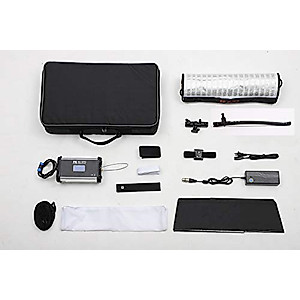 Falcon Eyes Bi-Color RX-18TD Kit Bi-Color Flexible LED Photo Light + RX-18OB Extended Softbox + RX-18SBHC Honeycomb Grid Softbox