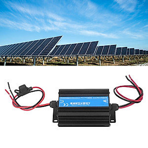 300W LED Boost MPPT Solar Charge Controller, 24V 36V 48V 60V 72V Solar Boost Charge Controller for Electric Vehicle, Solar Panel Battery Regulator for Lead Acid, Lithium Batteries