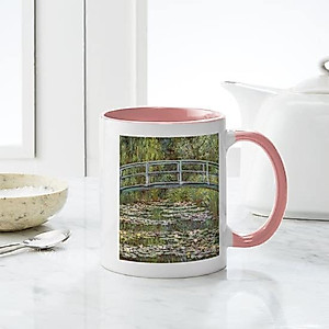 CafePress Monet Bridge Over Water Lilies Mugs Ceramic Coffee Mug, Tea Cup 11 oz