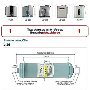 Ionia Ionizer Filter for JP-201, JP-4000, JP-205, JS-205, JP-3000, JS-201, etc.