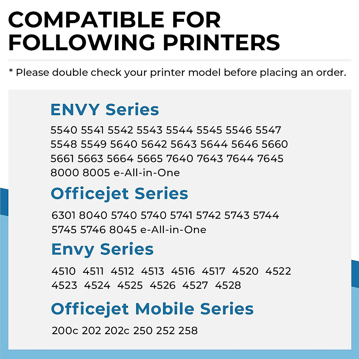 Penguin 62XL Ink Cartridges for HP Printers Envy 7640 5660 5540 5640 7645 Officejet 5740 200 250 258 Remanufactured High Yield 62 XL hp62 hp62xl Black/Color Combo Pack