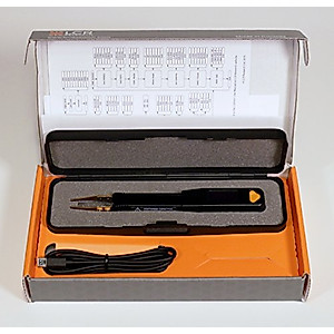 LCR Research Pro1 Plus - 100KHz LCR Meter with 0.1% Accuracy/LED Tester/ESR Meter/Smart SMD Tweezers