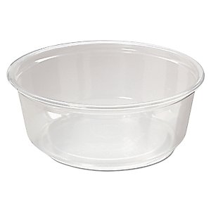 FABPK8SC Fabri-Kal Microwavable Deli Containers 8oz Clear 500/Carton