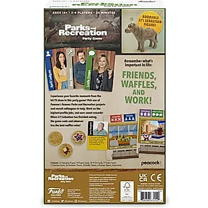 Funko Parks and Recreation Party Game,for ages 14 years