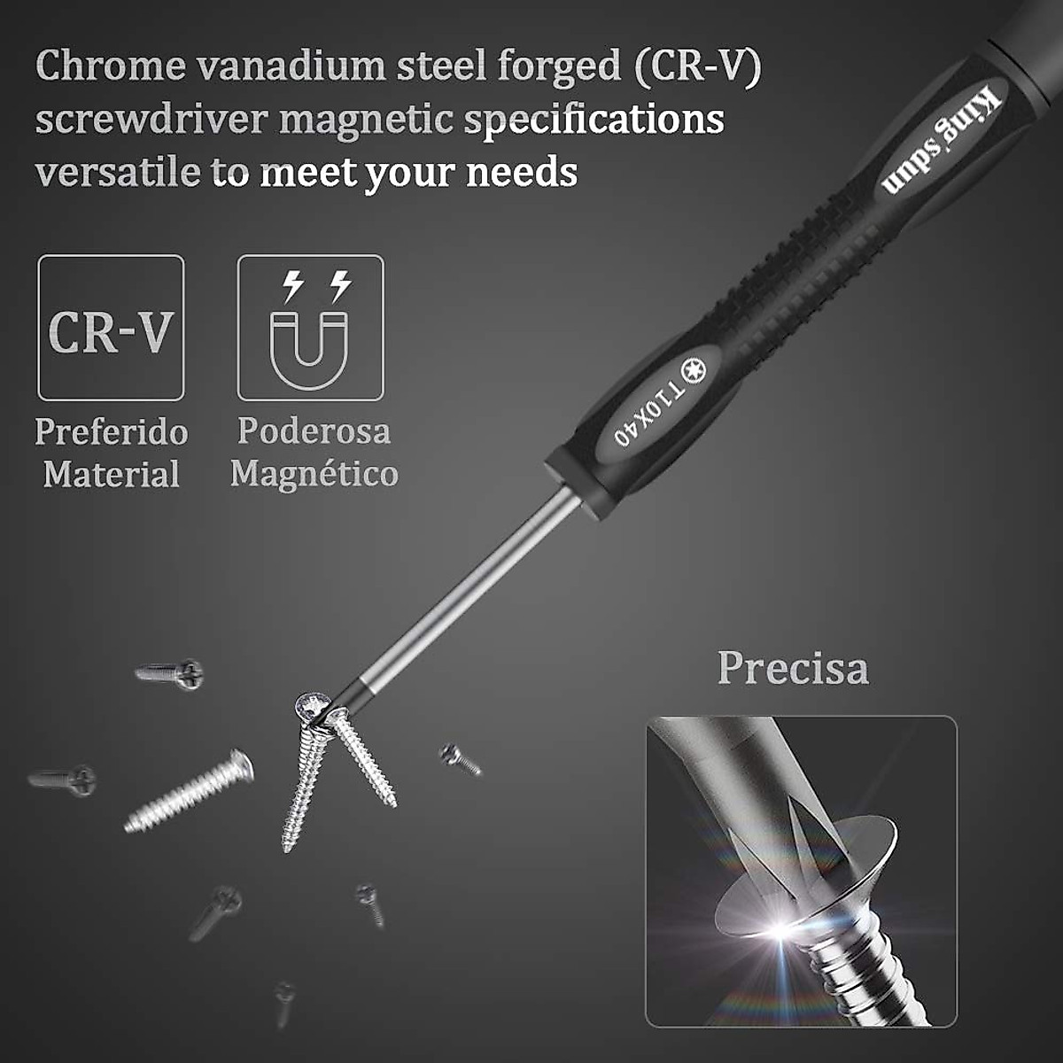 12 in 1 Torx Screwdriver Sets, Magnetic Precision Screwdrivers with T3 T4 T5 Torx 6 T7 T8 T10 Repair Kit, ESD Tweezers & Philip Slotted Star Screwdrivers for Camera/Mac/Computer/Xbox/PS4