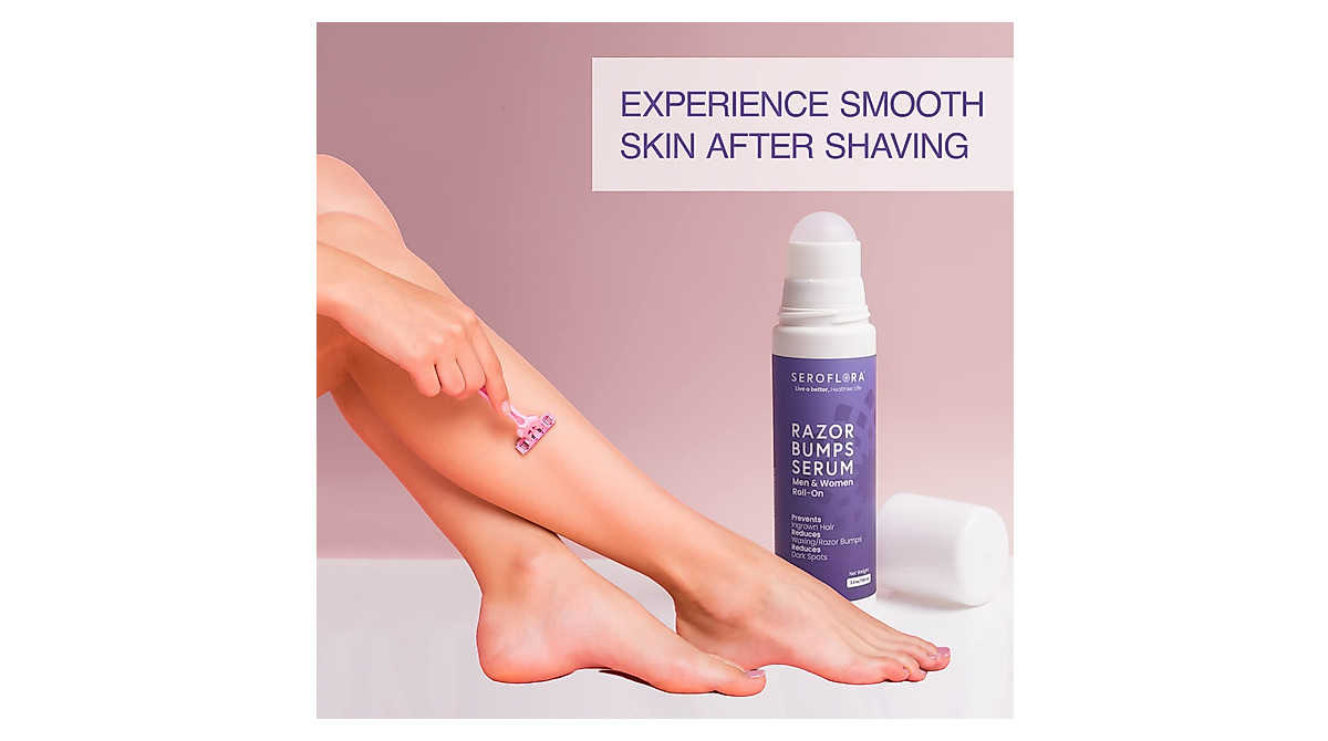 Seroflora Razor Bumps Serum for Smooth Skin Relief