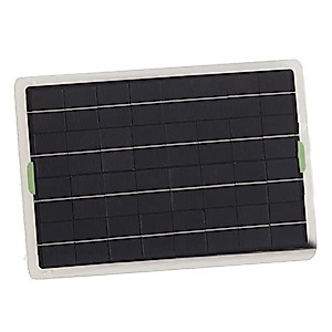 Solar Panel, Easy Installation 12V 20W High Efficiency Portable Solar Battery Maintainer for RV for Car