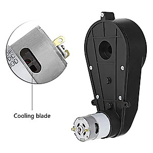 Ride-Ons 20000/ 30000RPM 6V/12V Toy Electric Motor for Cars, Remote, Motorcycles, Child Vehicles(12V 30000RPM)