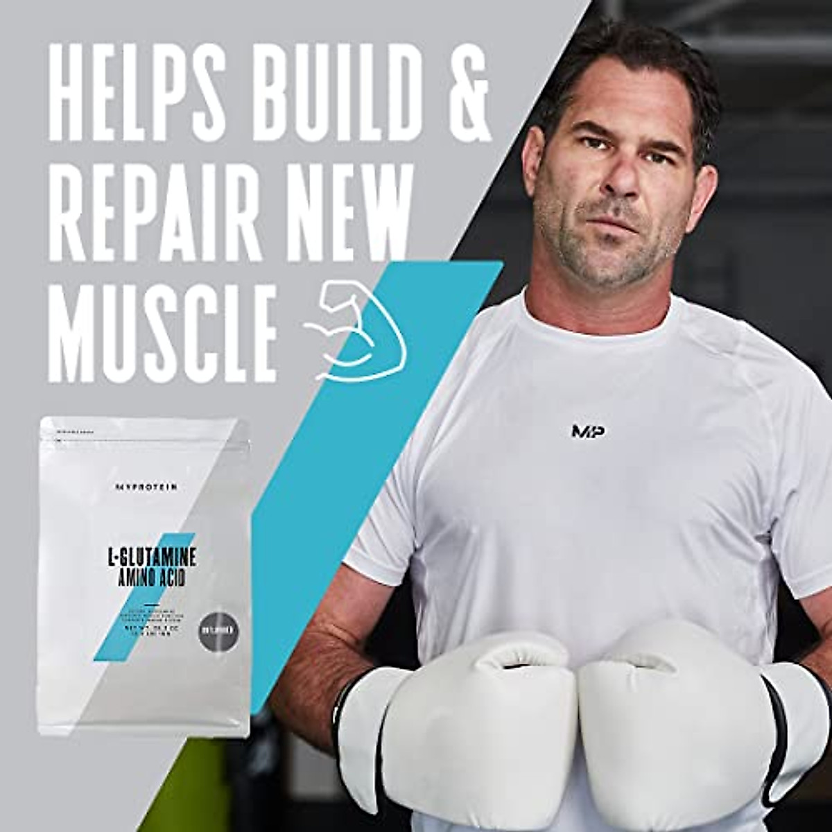 Myprotein® L-Glutamine Powder, Unflavored, 2.2 lbs (200 Servings)