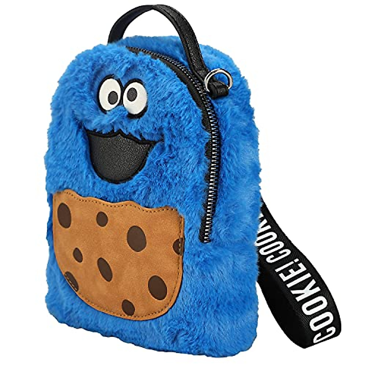 Cookie Monster Character Mini Wristlet