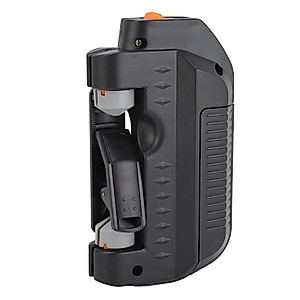 VBESTLIFE Fishing Knot Tying Tool,Electric Fishing Line Knotting Tool ABS Stainless Steel Black Sub Front Wire Winder Fishing Accessories