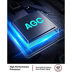 Hiboost Cell Phone Signal Booster for Home and Office, 4,000 sq ft, Boost 5G 4G LTE Data for Verizon AT&T and All U.S. Carriers, FCC Approved