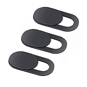 Privacy Camera Cover Security Blocker Webcam Closure for Moto G5 Plus (XT1687), Black Compatible with Motorola Moto G5 Plus (XT1687)