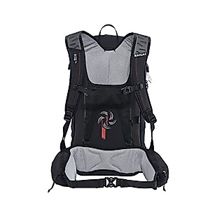 KAILAS 28L Hiking Backpack Men Women，Large Backpack with Rain Cover Camping Backpack，Waterproof Backpack for Men Women Black