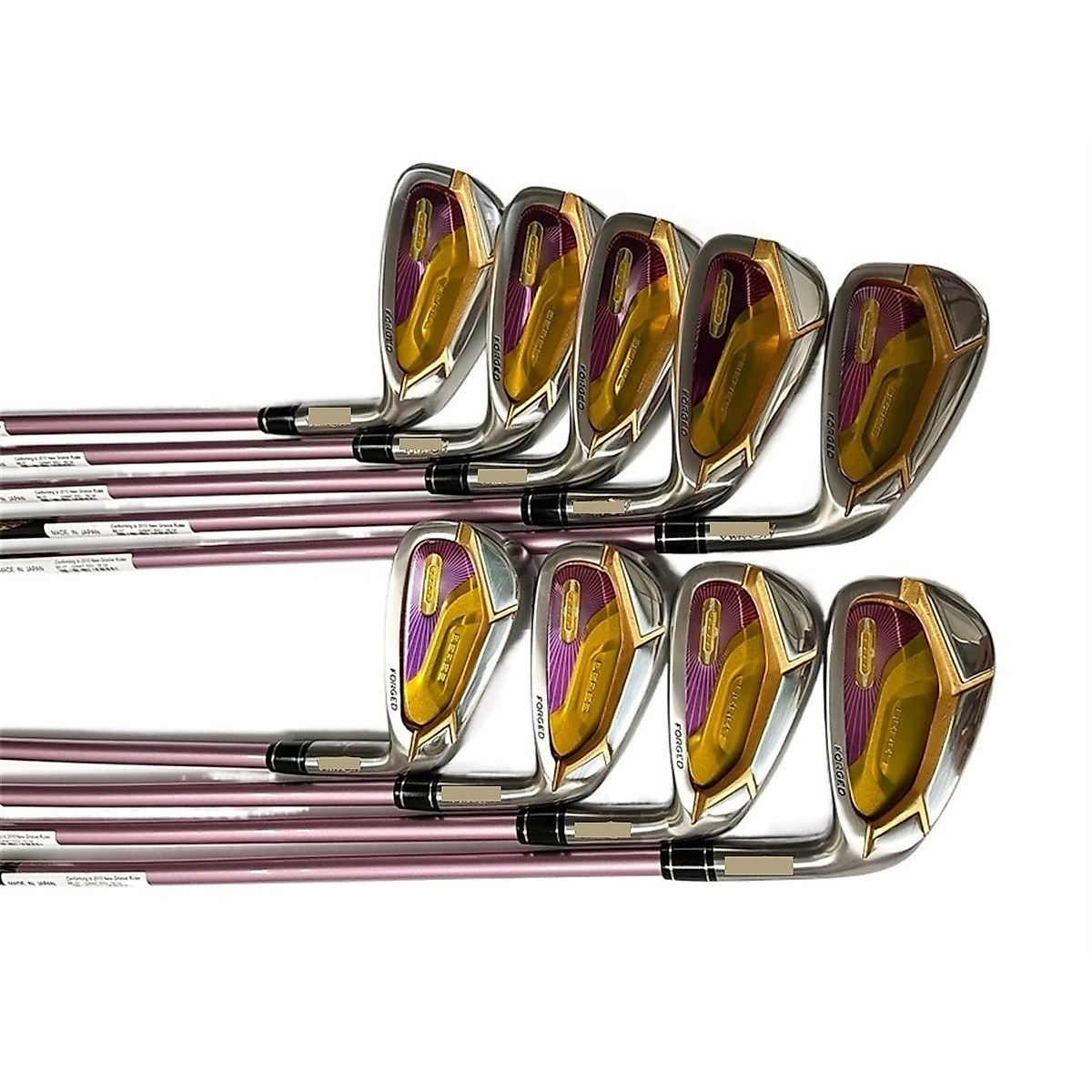 ENEMO Women Golf Clubs 4 Star Honma Beres S-07 Full Set Driver + Fairway Woods + Irons + Putter L Flex Graphite Shaft with Head Cover