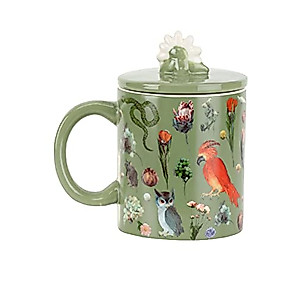 Silver Buffalo Harry Potter Fantasy Floral 18oz. Ceramic Mug Standard