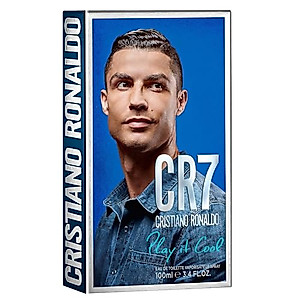 Cristiano Ronaldo Eau De Toilette Cologne for Men - Mandarin, Bergamot, Lavender, and Musk Scent - 3.4 oz