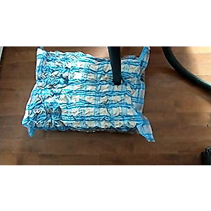 Vacuum Storage Bags, 5 Large Space Saver Vacuum Seal Bags, Space Bags, Vacuum Sealer Bags for Clothes, Comforters, Blankets, Bedding (6L)