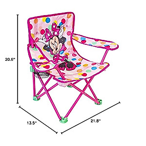 Minnie Mouse Kids Camp Chair Foldable Chair with Carry Bag