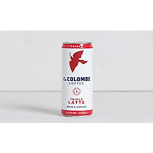 La Colombe Triple Draft Latte - 3 Shots Of Cold-Pressed Espresso and Frothed Milk - Made With Real Ingredients - Grab And Go Coffee , 9 Fl Oz (Pack of 4)