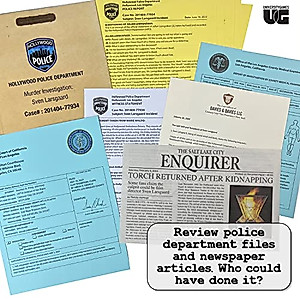 Murder Mystery Party Case Files: Murder Noir for 1 or More Players Ages 14 and Up