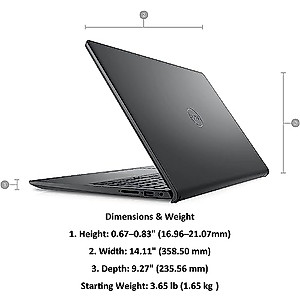 Dell Inspiron 15 3000 3520 15.6" FHD Touchscreen (Intel 4-Core i5-1135G7, 16GB RAM, 512GB PCIe SSD, UHD Graphics) Business Laptop, WVA Anti-Glare, Numeric Keypad, Webcam, Wi-Fi, Win 11 Home