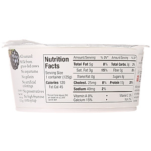 siggi's® Icelandic Strained Whole Milk Yogurt, Mixed Berry, 4.4 oz. Single Serve Cup – Thick, Protein-Rich Yogurt Snack