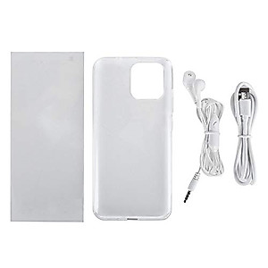 Unlocked Android Smartphone, 6.26in HD Screen Cell Phone, 2MP+2MP Camera 1GB RAM + 8GB ROM , Dual Card Dual Standby, Face Recognition, with WiFi+BT+FM+GPS(Gold)