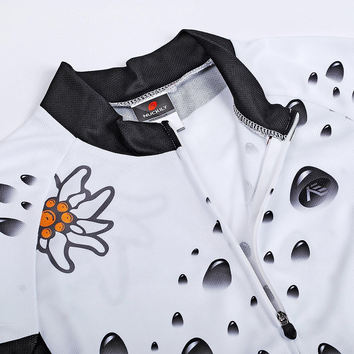 NUCKILY Cycling Jersey Women Short Sleeve Set Bike Shirt Jacket Top Padded Shorts Quick-Dry Mountain Riding Clothing Suits