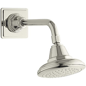 Kohler K-13137-AK-SN 5-15/16" 1-Function Showerhead 2.5 GPM Polished Nickel