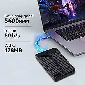 Retro Game Console 5TB HDD with built in 63,139 Games, Emulator Console Game Drive Preloaded with Playnite, Launchbox, Retrobat 3 Game System, Video Game Console Hard Drive Plug and Play