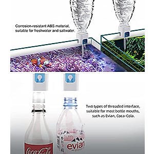 Clscea Aquarium Auto Top Off System Water Filler Compensator Blue