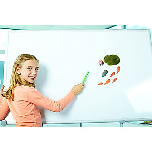 8 Pack Strong Refrigerator Magnets 3D Lotus Pond Carp Fridge Magnets, Cute Magnets Decorative Office Kitchen Whiteboard Locker