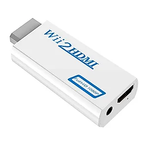Green-state Wii to HDMI 720P / 1080P HD Output Upscaling Converter-Supports All Wii Display Modes to HDTV & Monitor