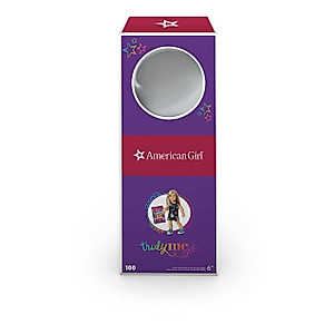 American Girl Truly Me 18-inch Doll #100 with Blue Eyes, Blonde Hair, Lt-to-Med Skin, Printed T-shirt Dress, For Ages 6+