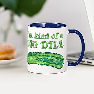 CafePress I'm Kind Of A Big Dill Mugs Ceramic Coffee Mug, Tea Cup 11 oz