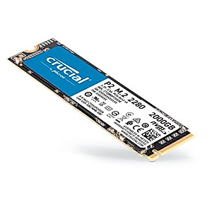 Crucial P2 2TB 3D NAND NVMe PCIe M.2 SSD Up to 2400MB/s - CT2000P2SSD8