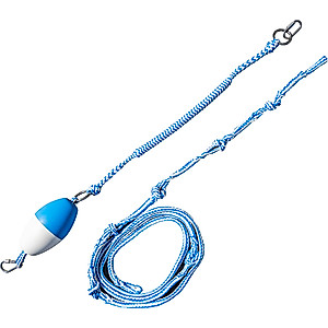 AQUAGLIDE Adjustable Complete Mooring Line Kit – Accommodate Up to 19ft of Water Depth – Secure Commercial or Residential Aquapark Pieces – No Knots Required