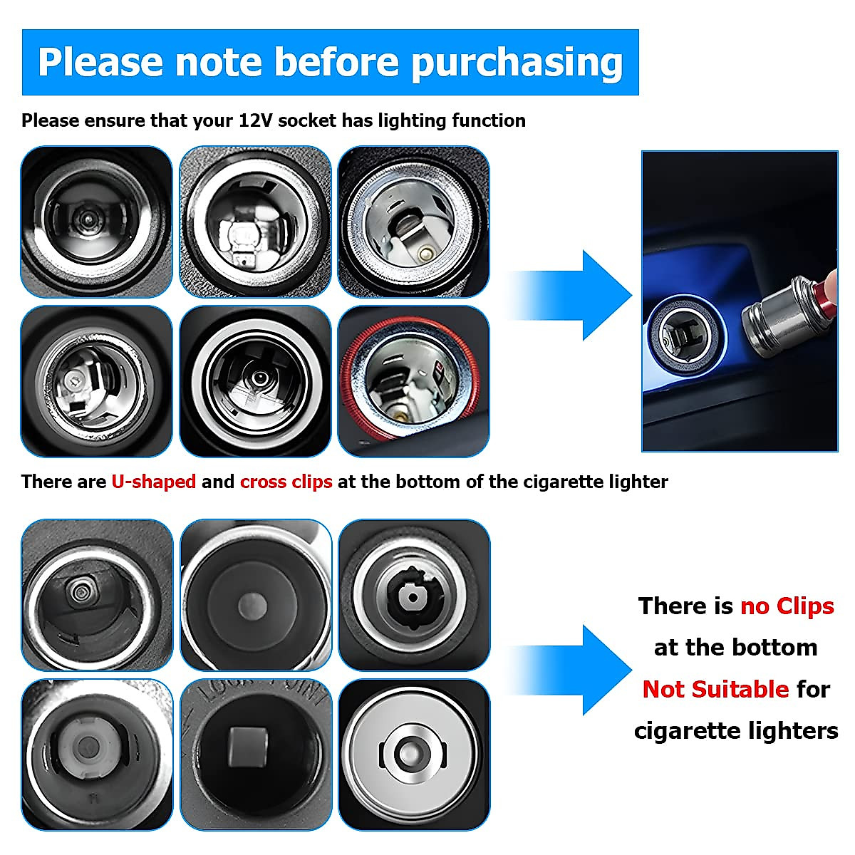 Moioee NITROUS Button Cigarette Lighter Plug Cover Cap, Aluminum Dustproof Waterproof Auto Interior Decoration, Vehicle Replacement Accessories Universal for 12 Volt Power Source (NITROUS)