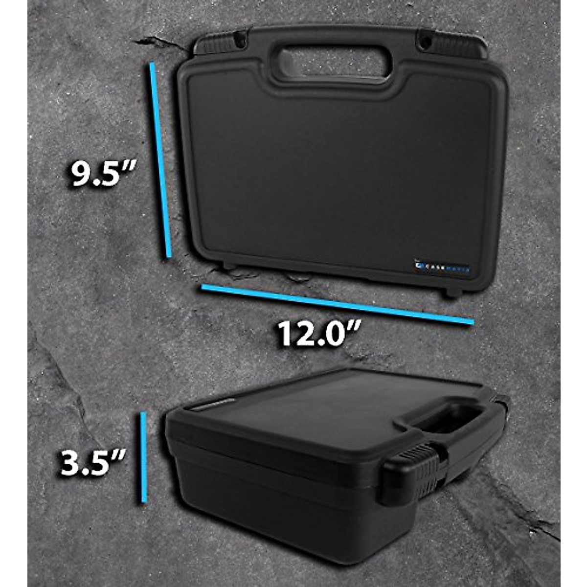CASEMATIX Travel Hard Case for Compact Projectors and Small Accessories